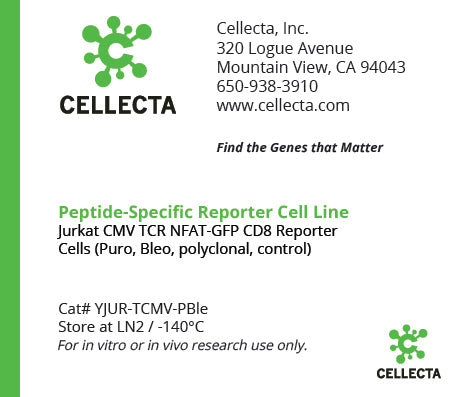 Jurkat TCR Reporter Cell Lines - Cellecta