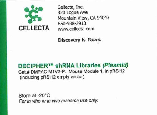 Custom shRNA Libraries - Cellecta